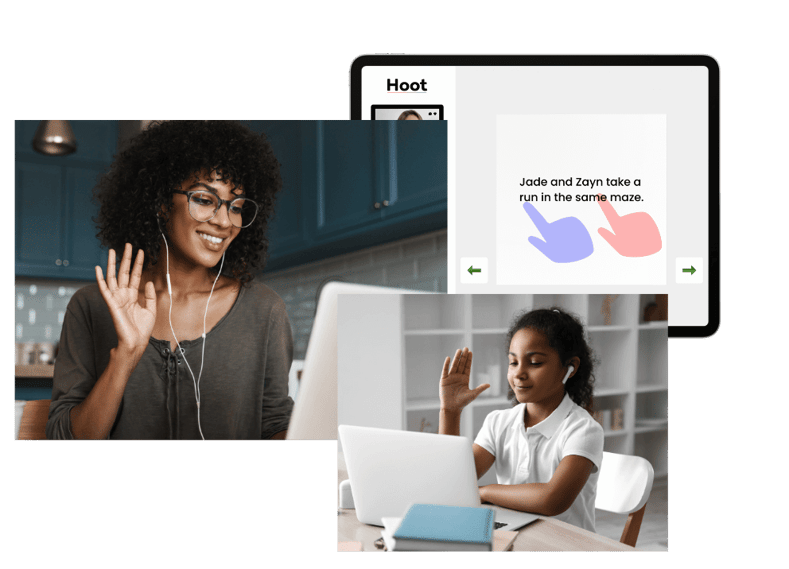 Hoot Reading | 1:1 online reading tutoring for K-12 schools & families